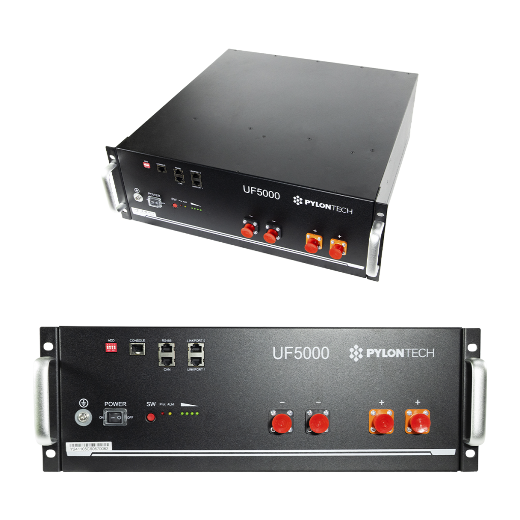 BATERÍA PYLONTECH UF5000 LITIO 51,2V 5,1kWh 6000 ciclos + CABLE ...